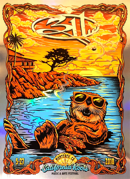 311 Cali Roots Poster - FOIL – Rockthreads